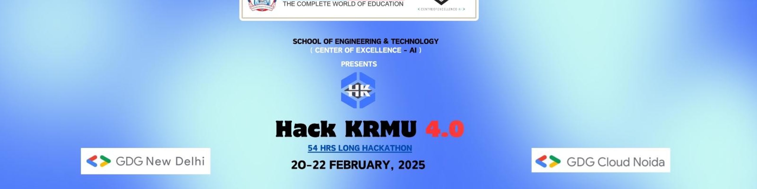 See GDG New Delhi Collaboration: HackKRMU 4.0 at Google Developer Groups GDG New Delhi